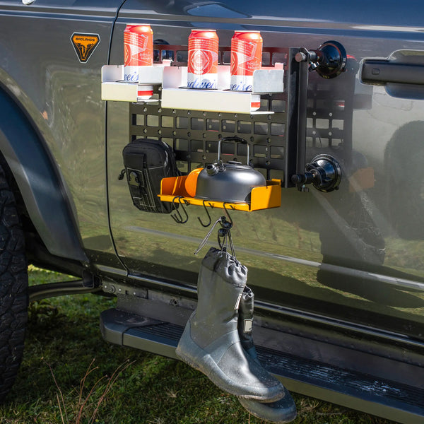 Broaddict Magnetic Gear Tray Set with MOLLE Panel for Outdoor Cooking ...