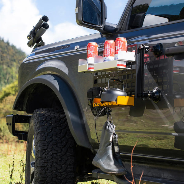 Broaddict Magnetic Gear Tray Set with MOLLE Panel for Overlanding, Out ...